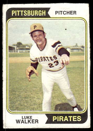 1974 Topps Luke Walker #612 Pittsburgh Pirates Baseball Card | eBay