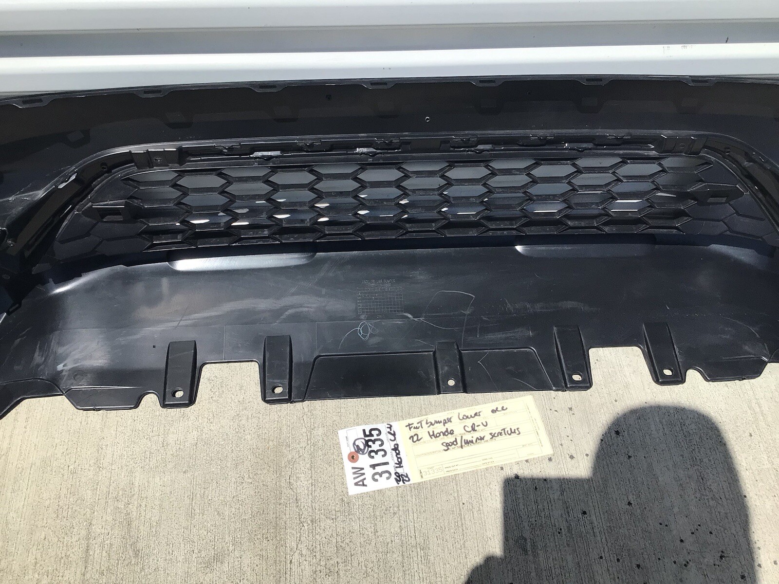 2020 2021 2022 HONDA CRV CR-V FRONT BUMPER LOWER COVER OEM LOCAL PICK ...