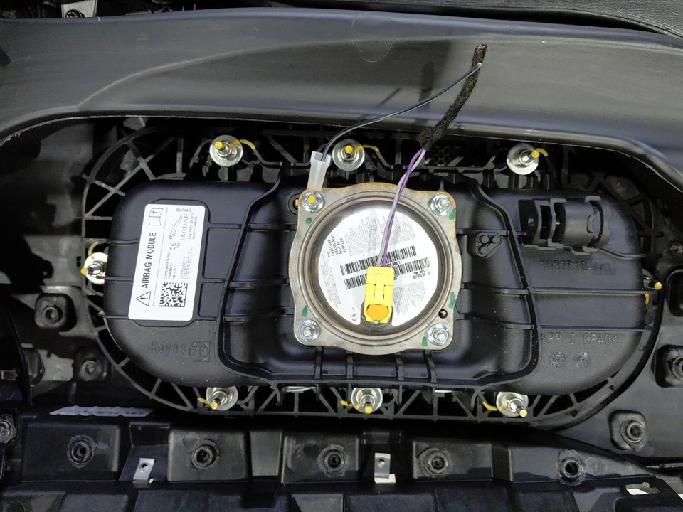 JAGUAR XF R SPORT X260 DASHBOARD PANEL BLACK WITH AIRBAG | eBay UK