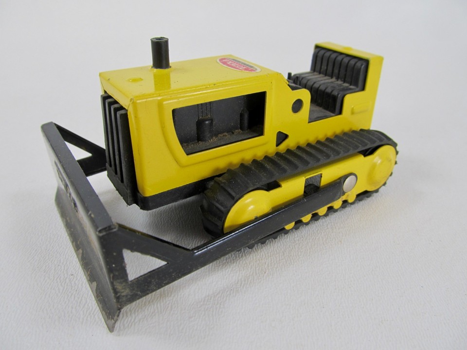 Vintage 1969 Tonka Toys - Tiny / Mini Tonka Yellow & Black Dozer | eBay