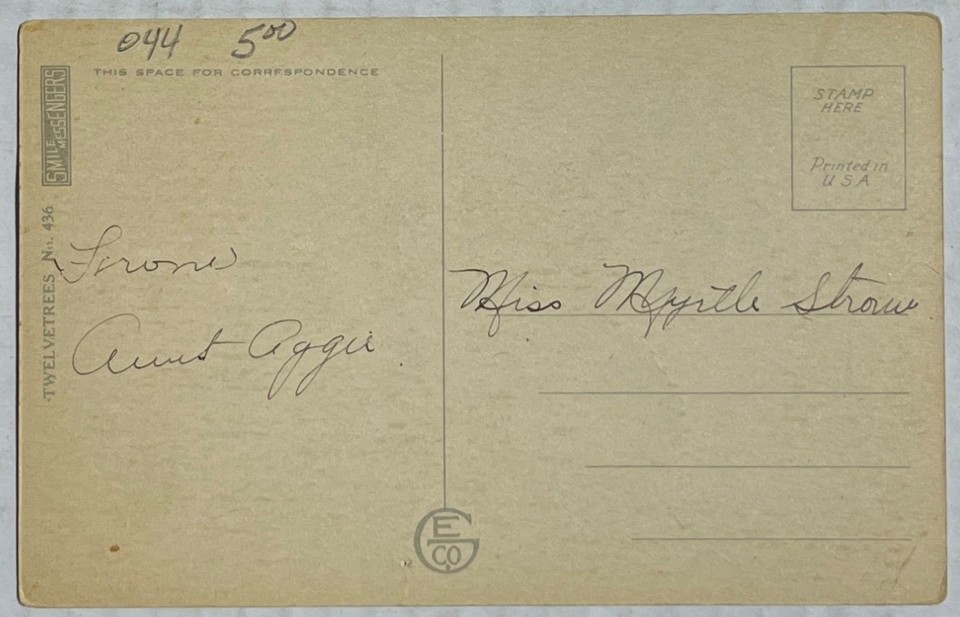 Vintage Christmas Postcard Child Feeding Birds Snow C.H. Twelvetrees ...