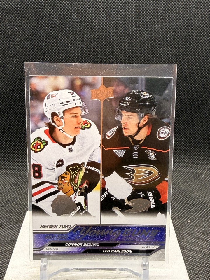COMPLETE SET - 2023-24 Series 2 Young Guns w/CL Bedard Carlsson 50 ...