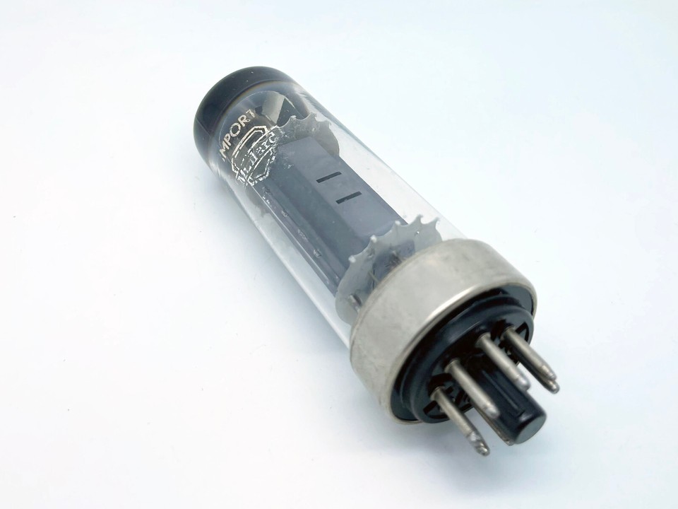 1 x Mullard Philips EL34 6CA7 Test GOOD SYN Metal Base Vacuum Pentode ...