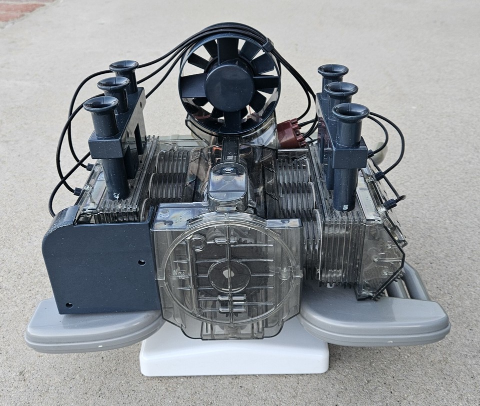 PORSCHE BOXER 911 FLAT-SIX ENGINE MODEL RUNNING FULLY FUNCTIONAL ...