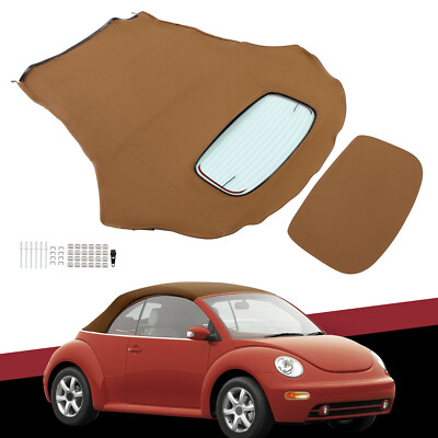 2003-2010 Volkswagen Beetle Convertible Soft Top w/Heated Glass Window ...