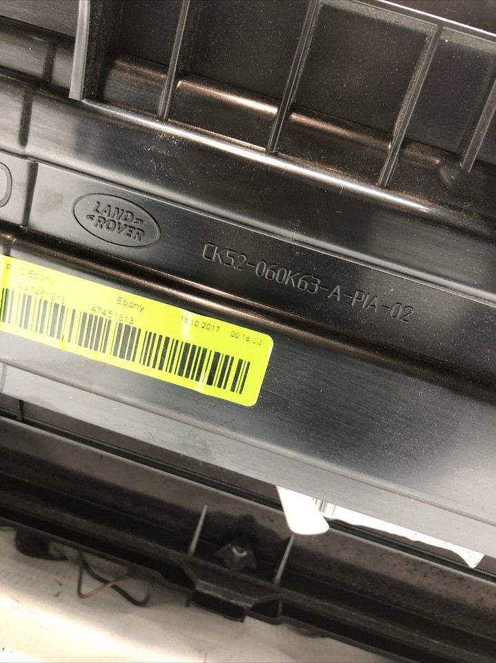 2016 RANGE ROVER SPORT L494 GLOVE BOX BLACK LEATHER CK52-060K63-A RHD ...