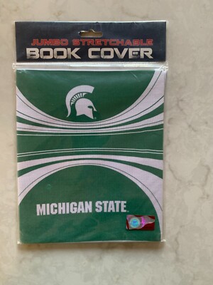 Jumbo Stretchable Book Cover - Michigan State University theme | eBay