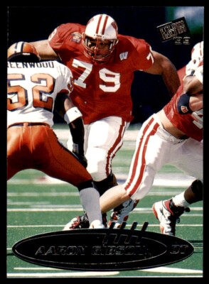 1999 Press Pass Aaron Gibson Rookie Wisconsin Badgers #41 | eBay