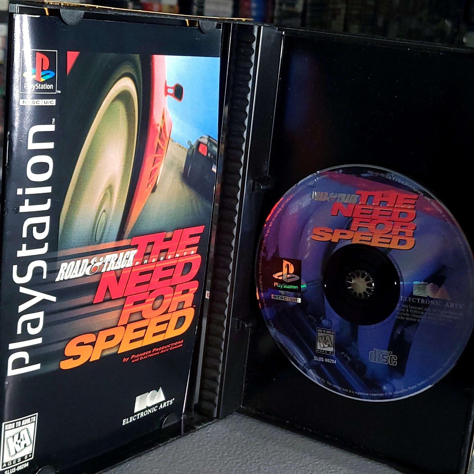Road & Track Presents: The Need for Speed (Sony PlayStation 1, 1996 ...