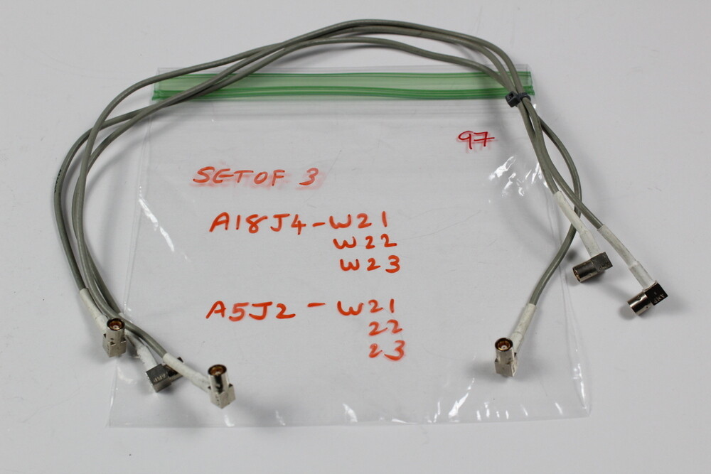 AMP A5J2-W21,W22,W23 Cable With SMB Female to Female R/A Connector Set ...