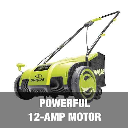 Sun Joe Electric Lawn Dethatcher | 13-Inch | 12 Amp | AJ798E-RM ...