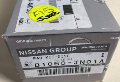 OEM NISSAN Genuine Car Part BRAKE PAD SET D1060-JN01A JUKE F15 | eBay ...