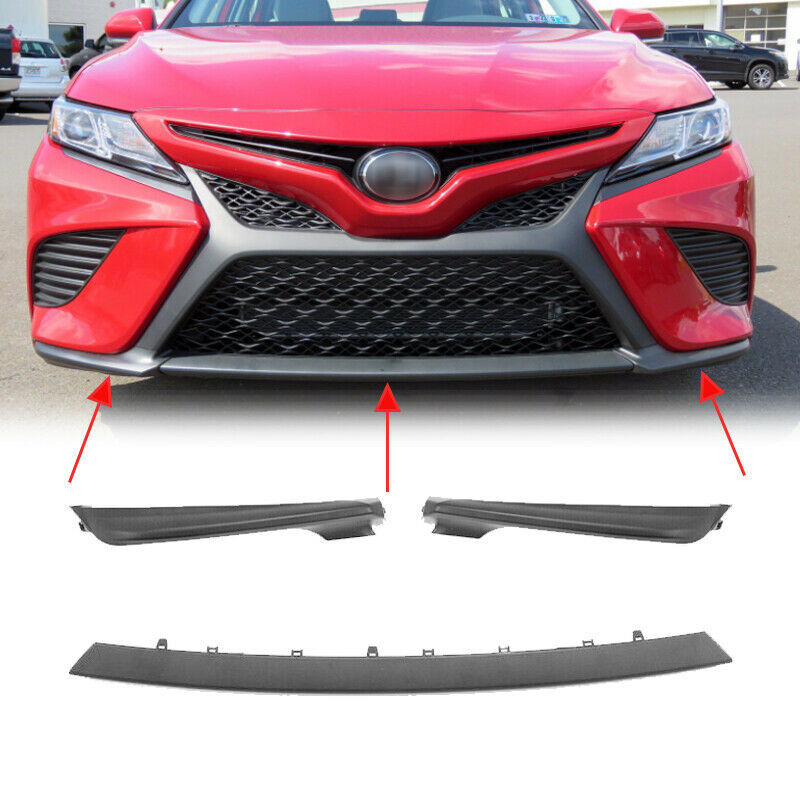 For Toyota Camry SE XSE 2018-2020 Front Bumper Side Lip Cover Lower ...
