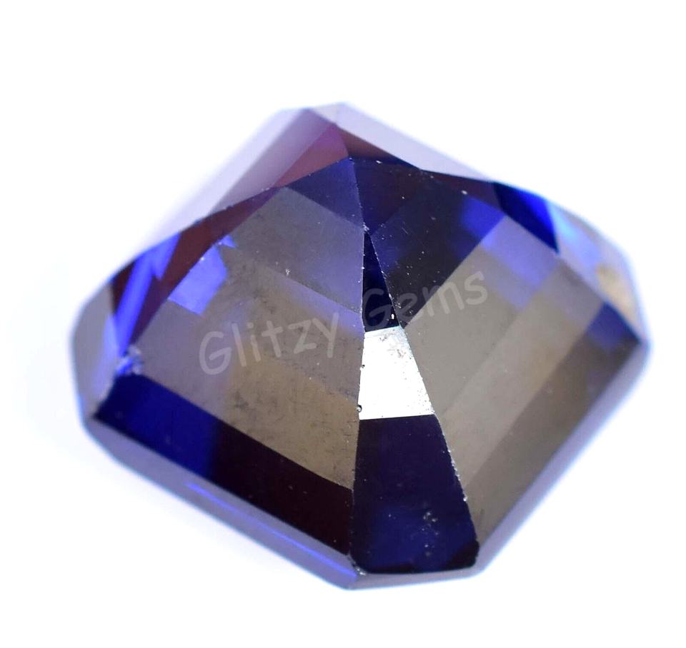Natural D Block Tanzanite 17.15 Ct Asscher Certified Best Rare Loose ...