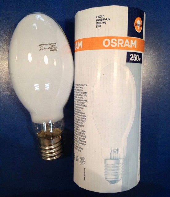 OSRAM HQL 125 E27 Edison Screw 125 W Classic Bulb for sale online | eBay