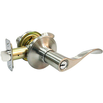 TruGuard LB6X200B KA2 Reversible Bergamo Wave Entry Lever Lockset ...