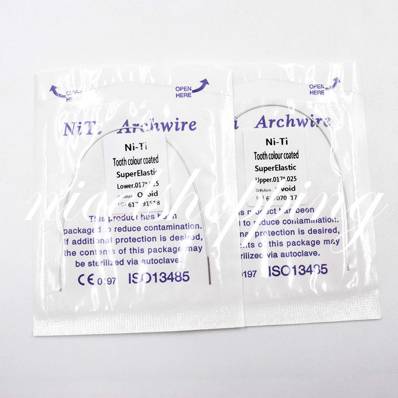 1 Pack Dental Orthodontic Niti Arch Wire Rectangular Ovoid Tooth Color ...