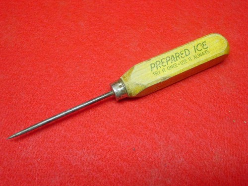 VINTAGE WOOD HANDLE DETROIT ICE PICK HOLE PUNCH AWL SHANK GUNSMITHS ...