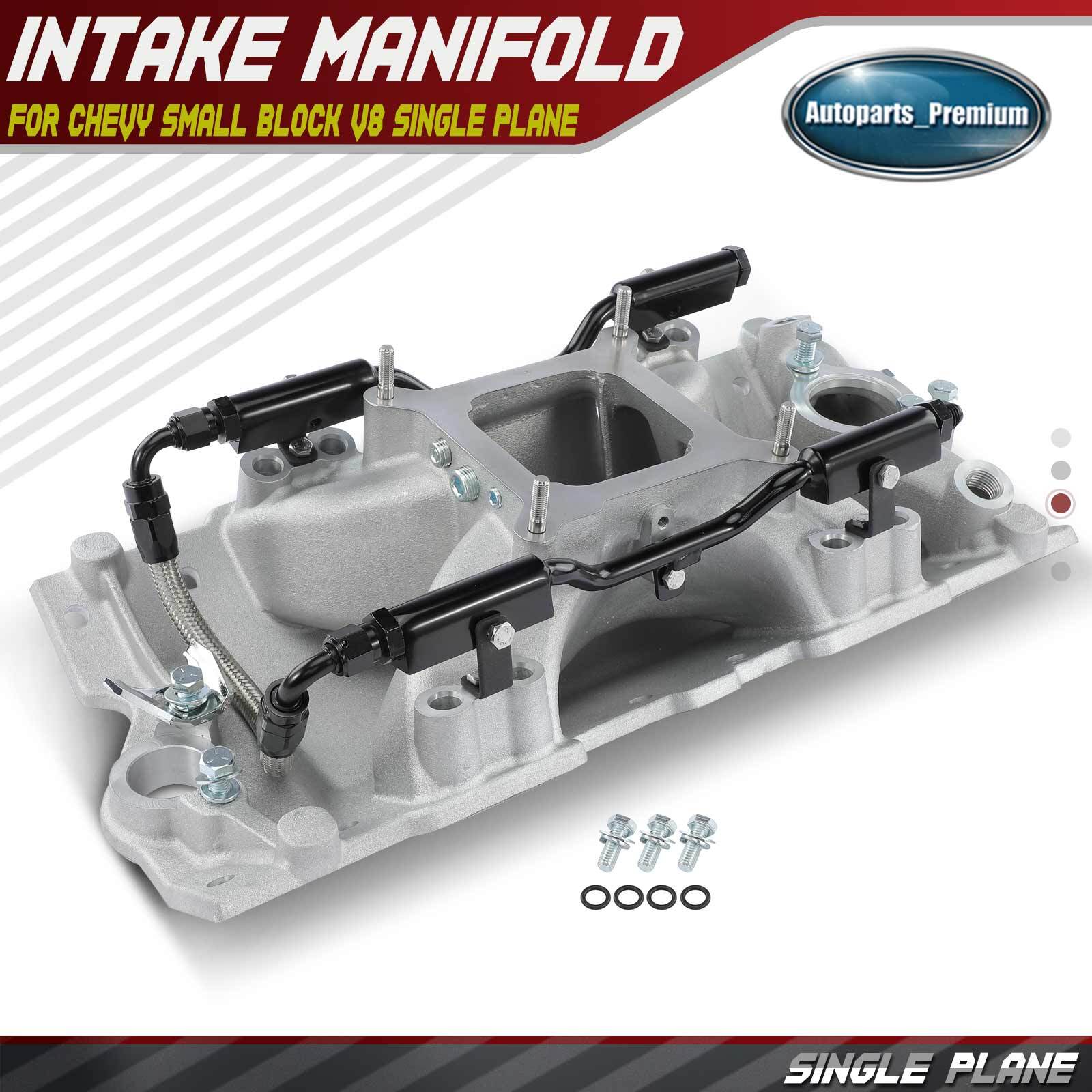 4150 EFI Single Plane Fuel Injection Intake Manifold for Chevy Small ...