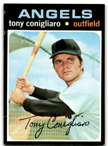 1971 Topps Baseball Tony Conigliaro California Angels #105 | eBay