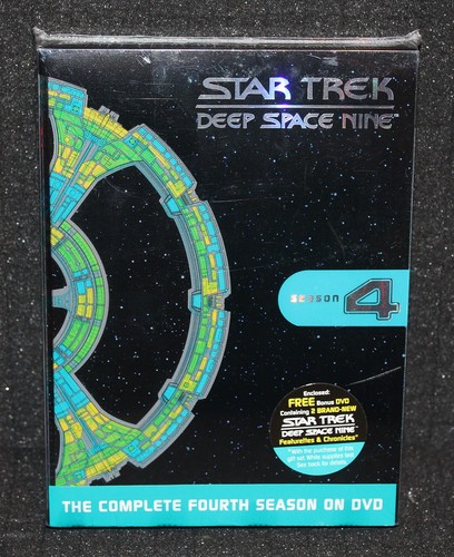 STAR TREK DEEP SPACE NINE DS9 COMPLETE SEASON 4 Box Set w/ BONUS PROMO ...