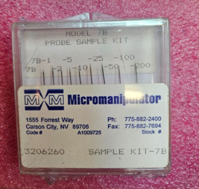 7B Tungsten Probe Tip (Box of 9) micromanipulator 3206260 | eBay