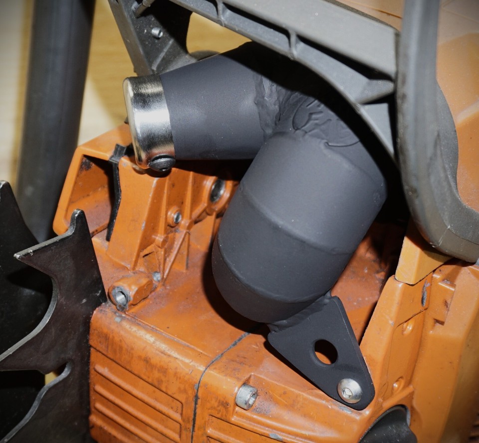 keg fab 372xp twisty pro pipe custom ported muffler pipe Husqvarna 385 ...