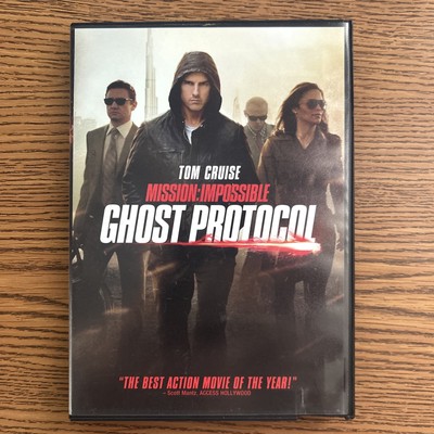 Mission Impossible Ghost Protocol 2011 PG-13 action spy movie DVD Tom Cruise | eBay