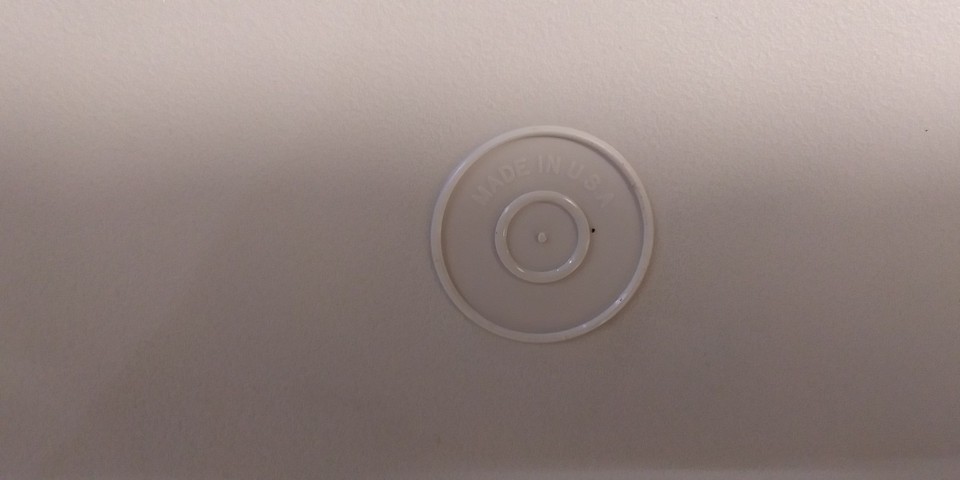 Vintage Tupperware Divided Food Lunch Trays Set of 2 1535 USA Tan in ...