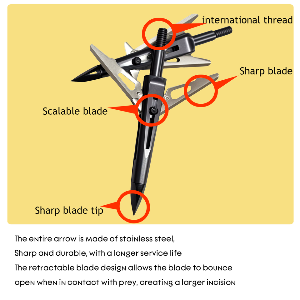 24Pcs NAP Killzone Trophy Tips Broadheads 100Grain Sharpen Blade 2" Cut ...