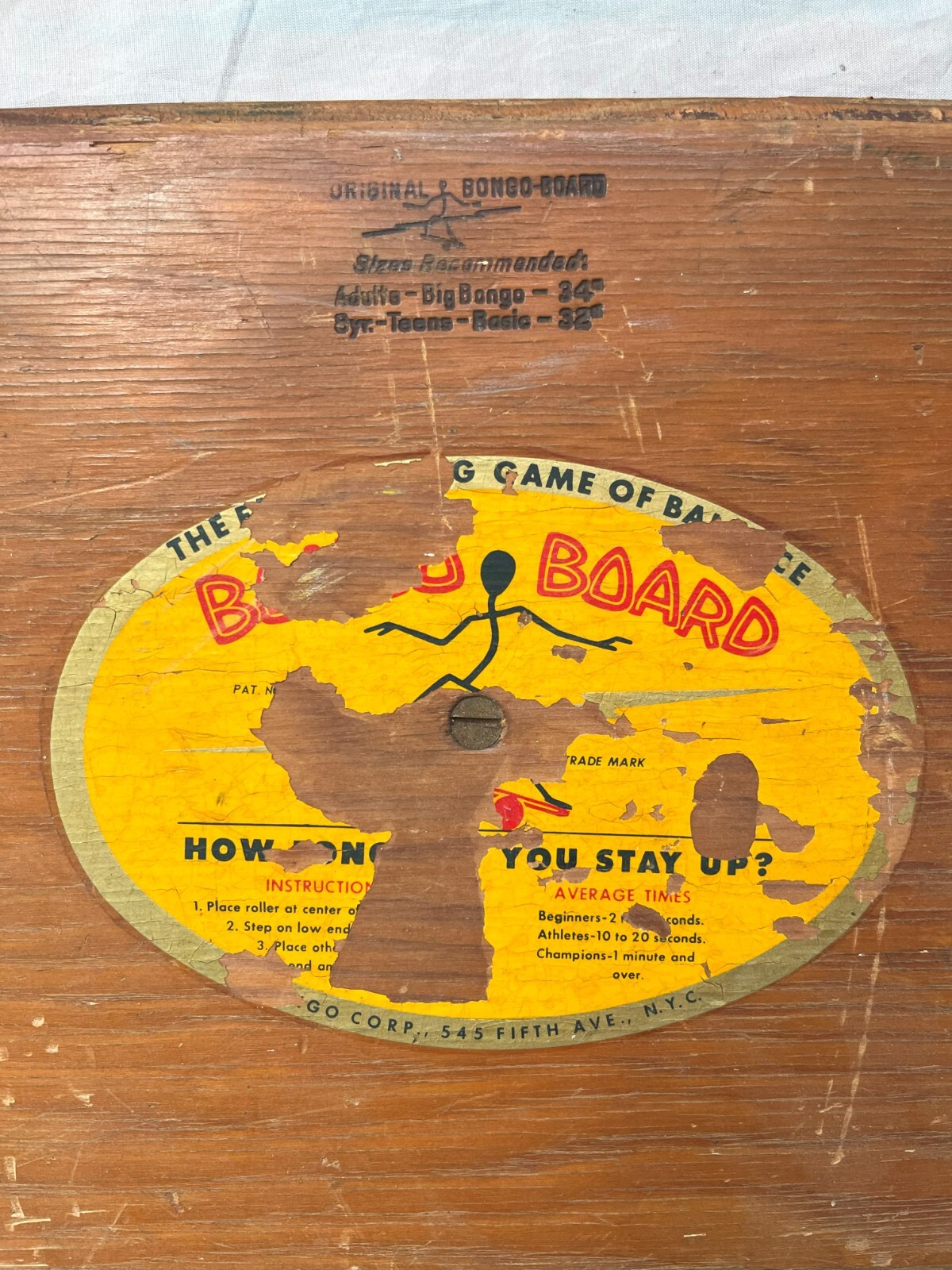 Original Bongo Board 32” Inch Basic | eBay