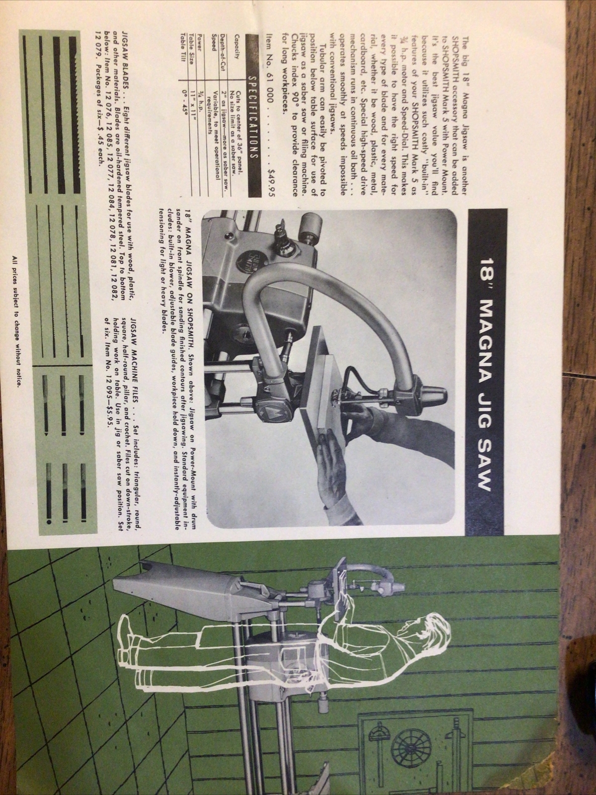 ShopSmith Mark V Multi-Tool Woodworking System + All Accessories And ...