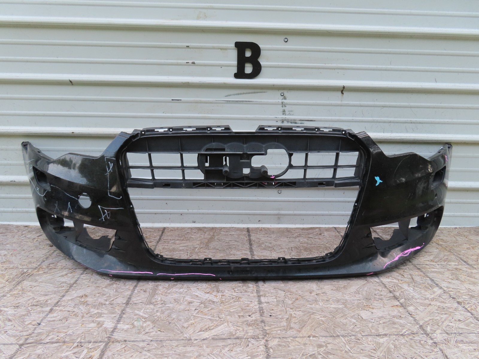 2012-2014 AUDI A6 PREMIUM PRESTIGE SEDAN FRONT BUMPER COVER PANEL OEM ...