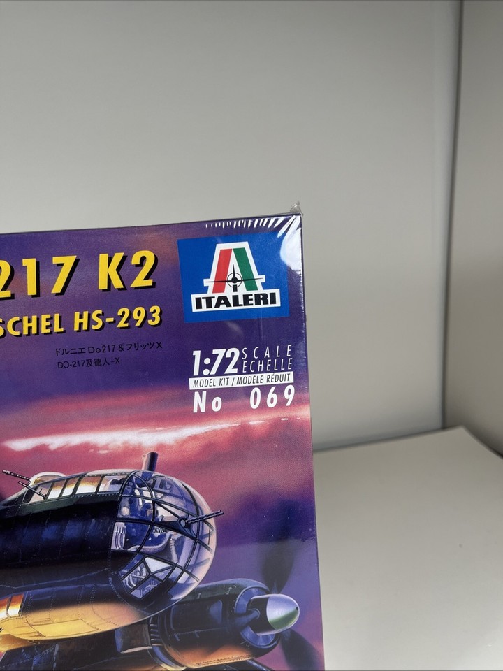 Italeri #069 1:72 Dornier Do-217 K2 Gliding Bombs "Fritz-X" and ...