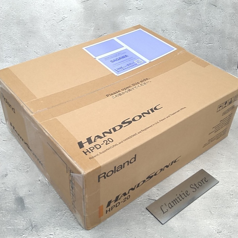 Roland HandSonic HPD-20 Digital Hand Percussion JP HPD20 Black 40cm 2 ...