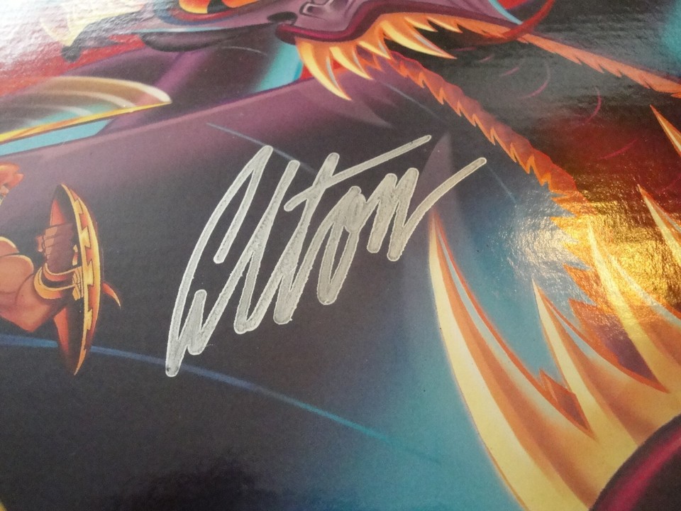 NIB! Disney's 1997 HERCULES "Terrifying Hydra" 13” Figure! Signed ...