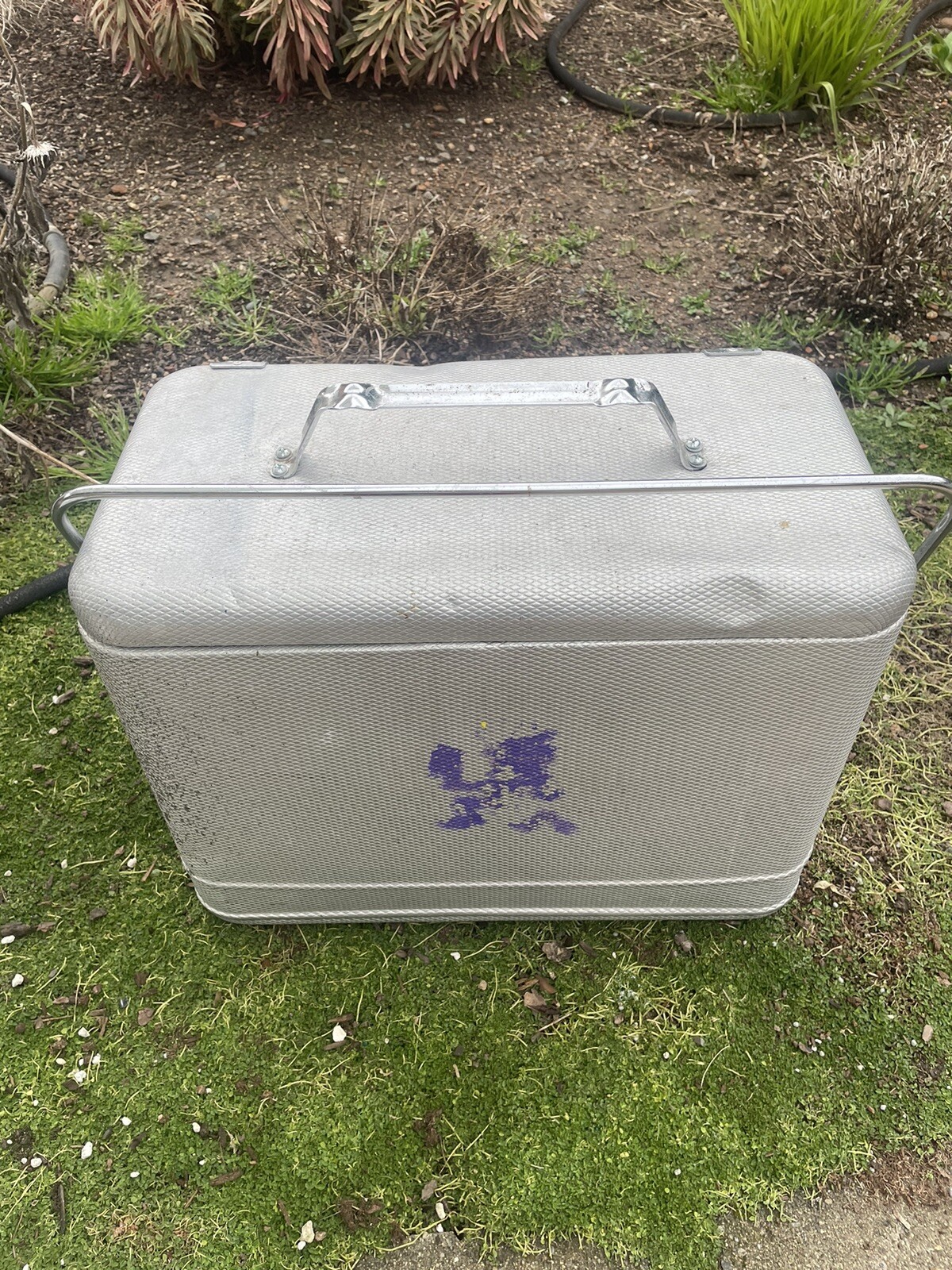 Vintage 1950s Knapp Monarch THERM-A-CHEST Aluminimum & Chrome Handle ...
