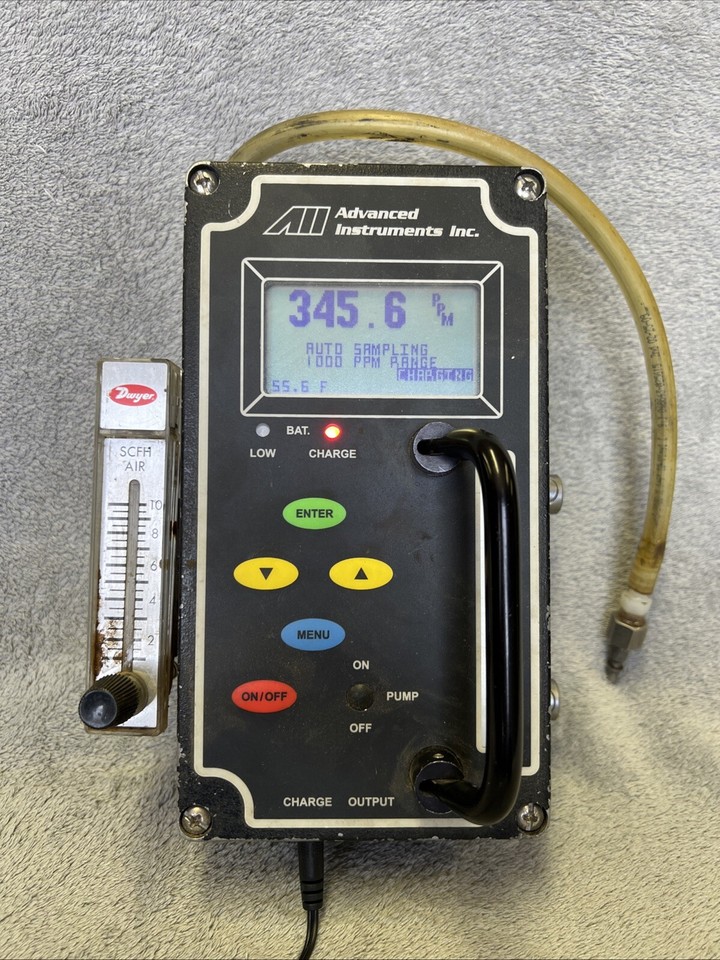 Advanced Instruments Inc. GPR-1100 Portable ppm O2 Oxygen Analyzer USED ...