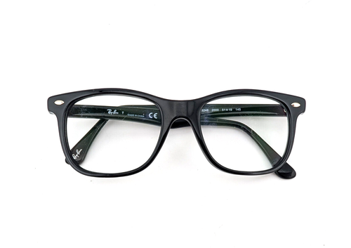 Ray Ban Eyeglasses, Frames Only, RB 5248 2000, 51-19-145, Black | eBay