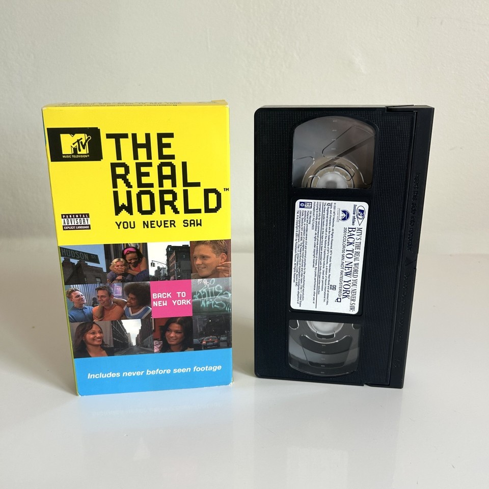 MTV The Real World VHS Lot 5 Tapes New Orleans Hawaii Chicago More ...