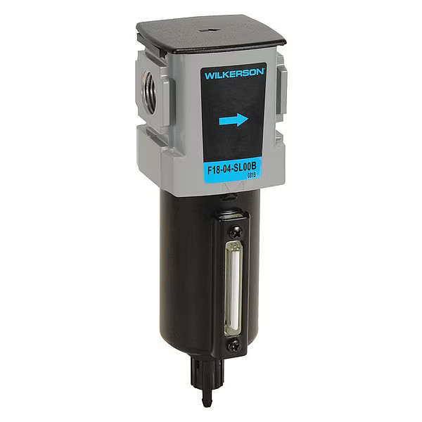 Wilkerson F18-04-Sl00b Compressed Air Filter, 5 Micron Rating, Bowl ...