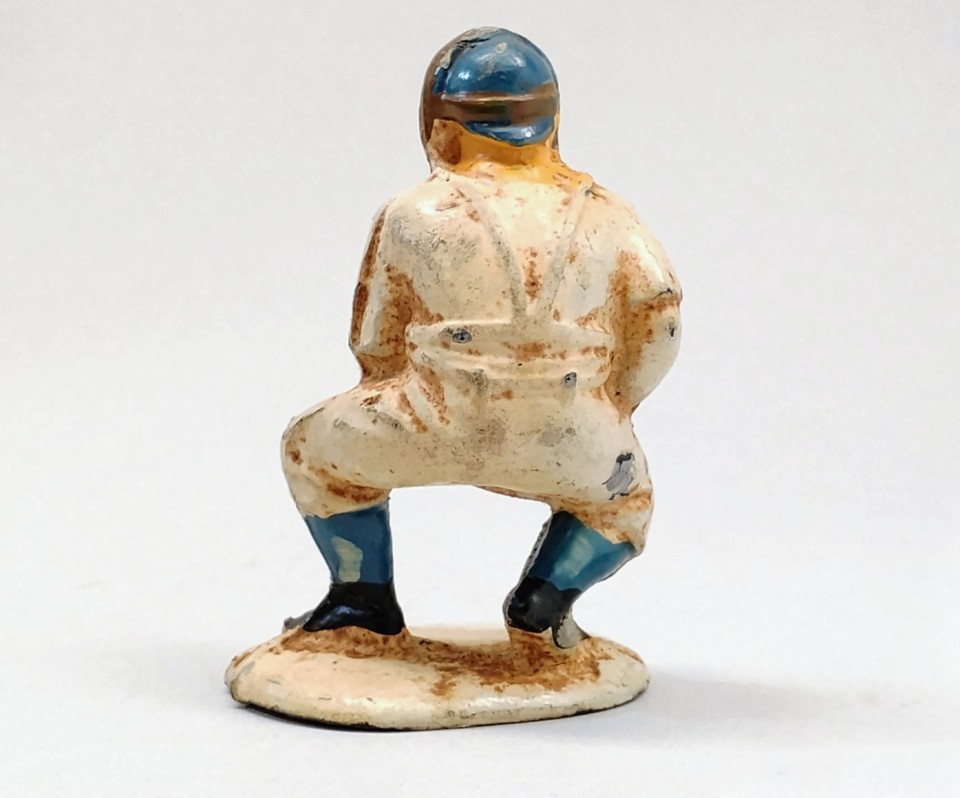 Vintage Auburn Rubber Catcher Baseball Player Rare Figure Toy 1940s VGC ...