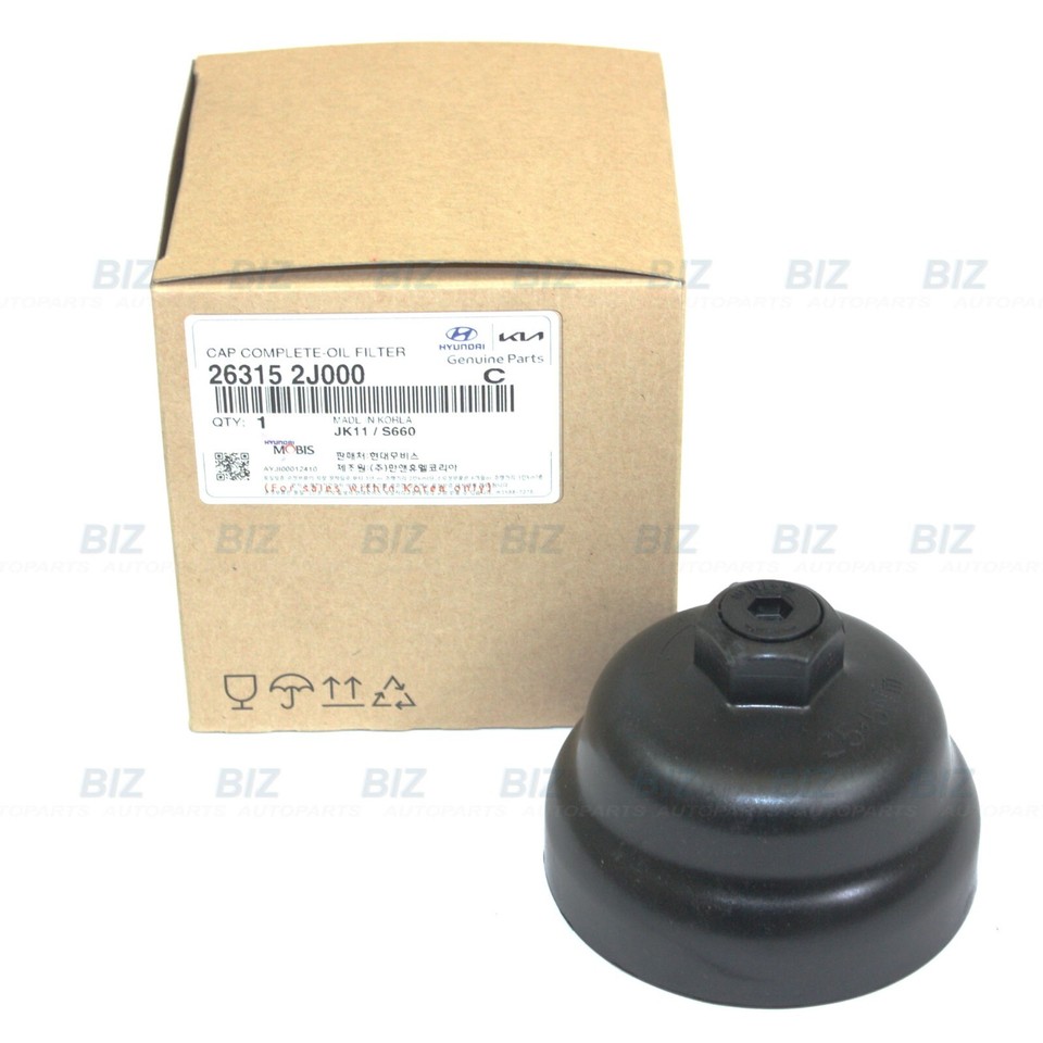 GENUINE Oil Filter Cap for Kona Santa Fe Sonata Tucson K5 Sorento 26315 ...