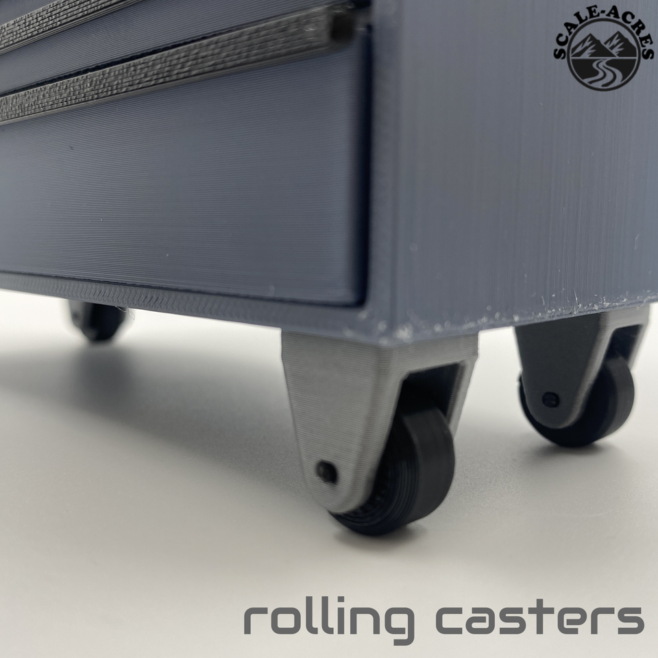 1/10 RC Toolbox Mini Tool Box Accessories for Garage Drift Crawler Diorama | eBay