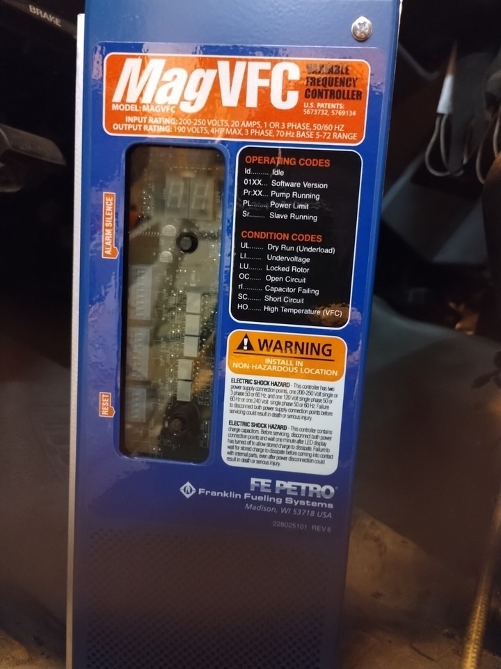 MAG-VFC 5874202800 Variable Frequency Controller, FE Petro, Franklin Fueling | eBay
