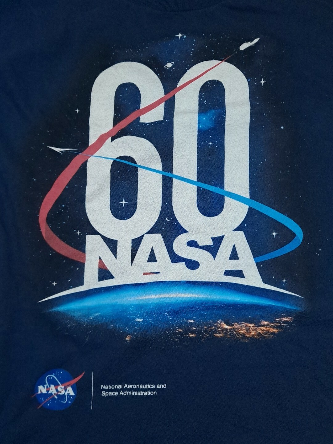 Official NASA 2018 60th Anniversary Super Soft Large … - Gem