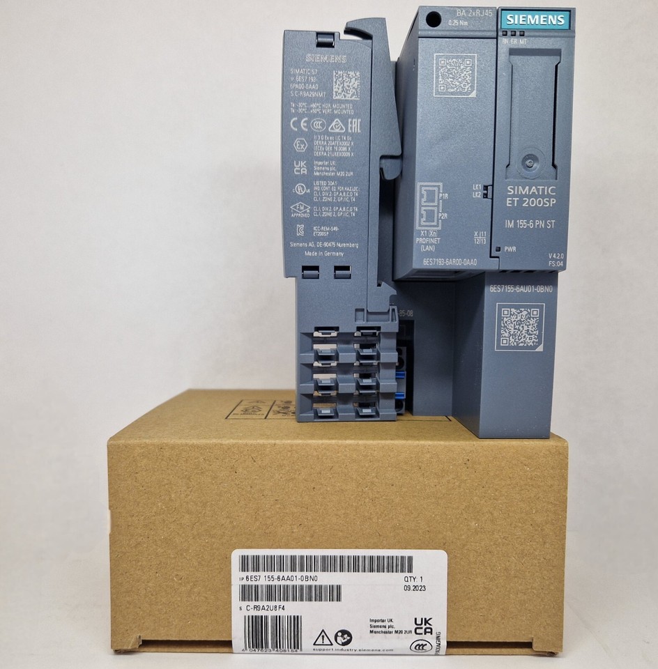 6ES71556AA010BN0 6ES7155-6AA01-0BN0 ET 200SP, IM155-6PN ST INCL BA ...
