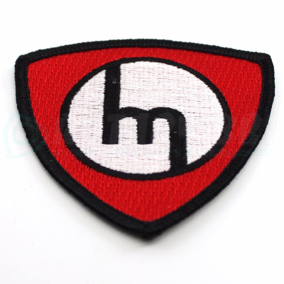 M ROTOR PATCH - RED with Black Details - RX7 RX8 RX2 RX3 RX4 12A 13B ...