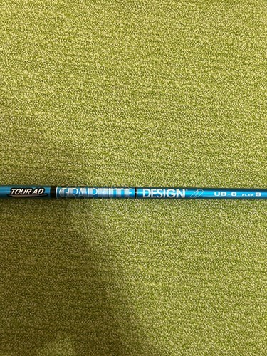 BRAND NEW Graphite Design Tour Ad Ub-6 S 60g Stiff 44” Driver Shaft ...