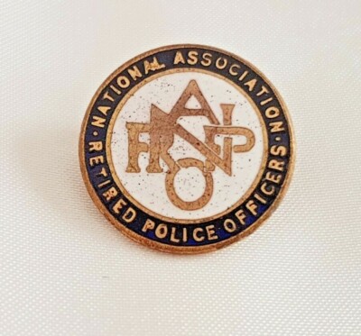 NARPO ~ National Association Retired Police Officers ~ Badge ~ Enamel ...